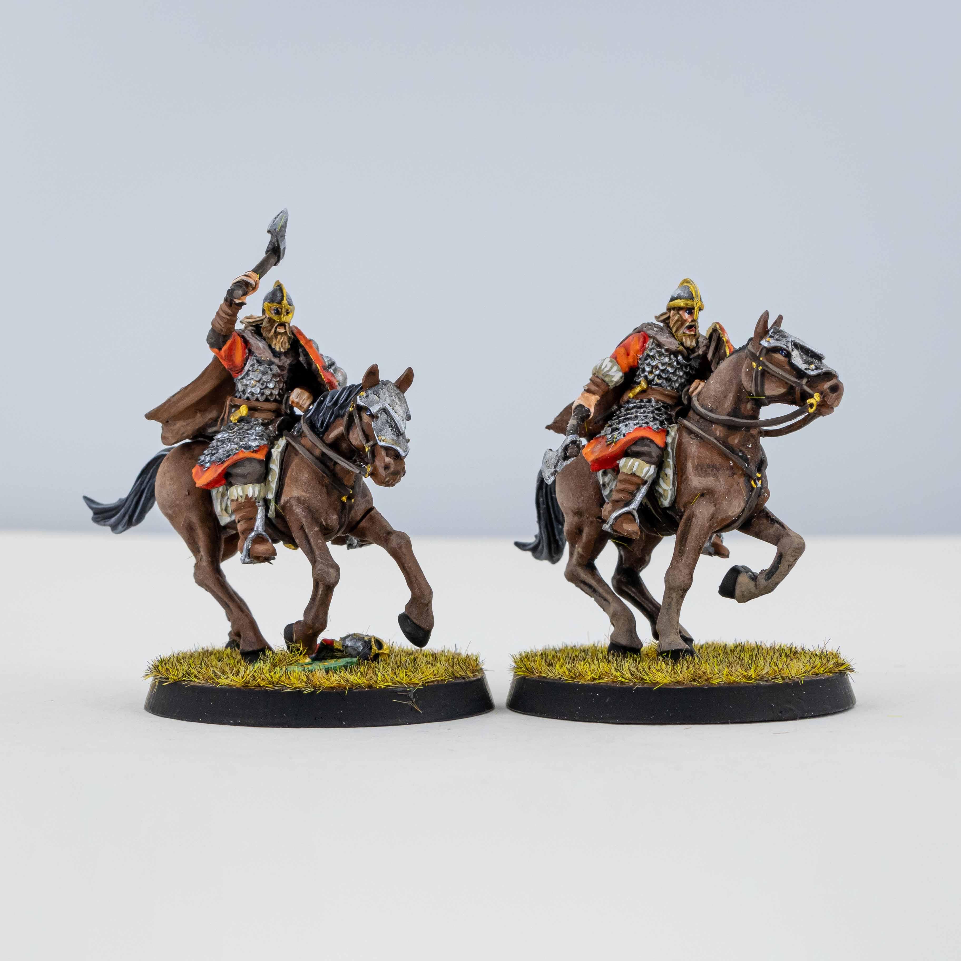 Painted Painted Dunlending Horsemen