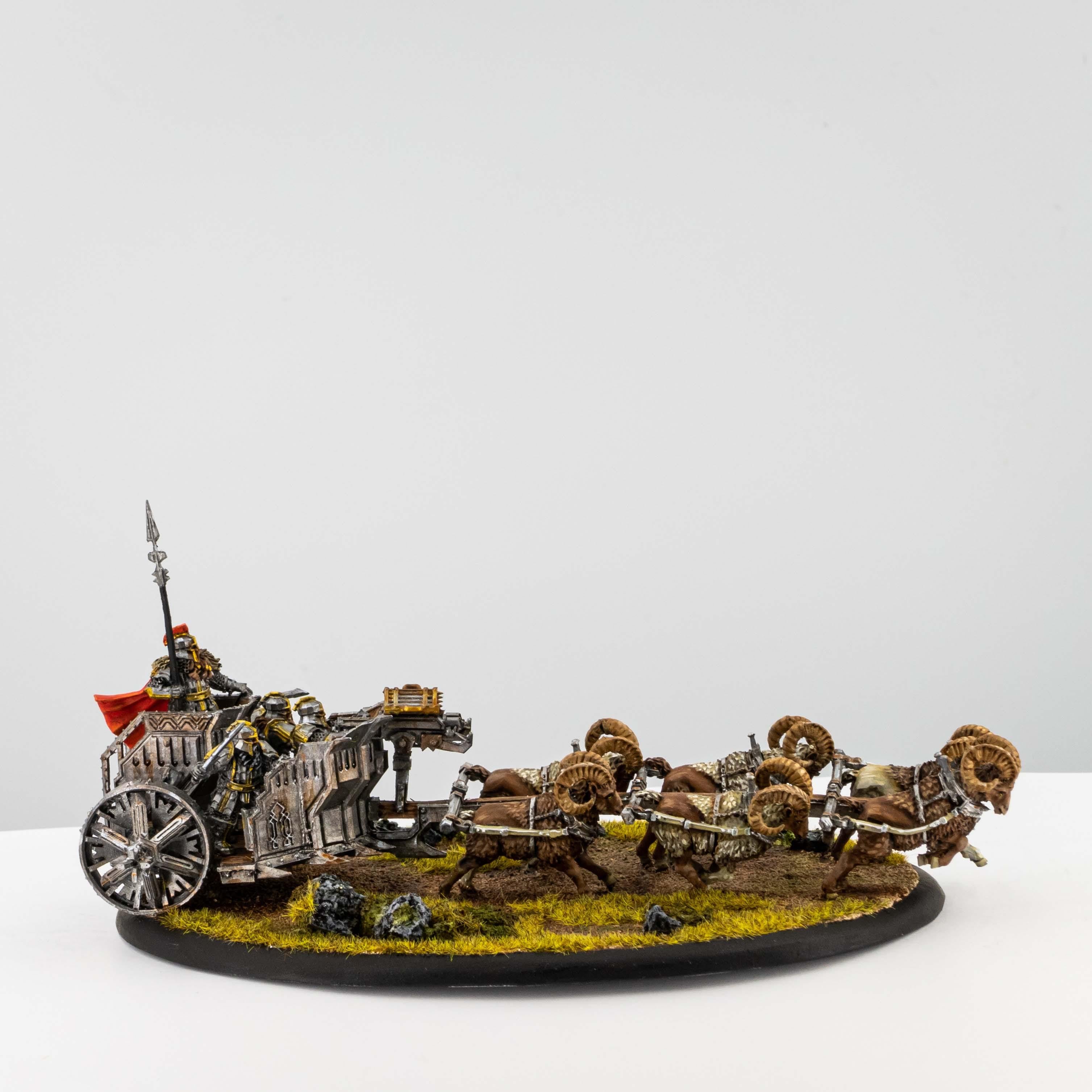 Painted Painted Iron Hills Chariot