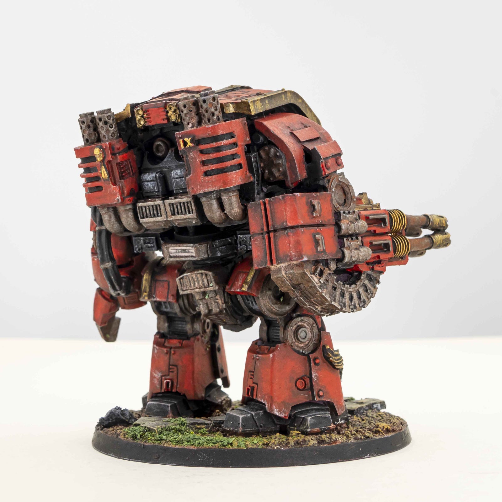 Painted Painted Dark Angels Legion Leviathan Pattern Siege Dreadnought